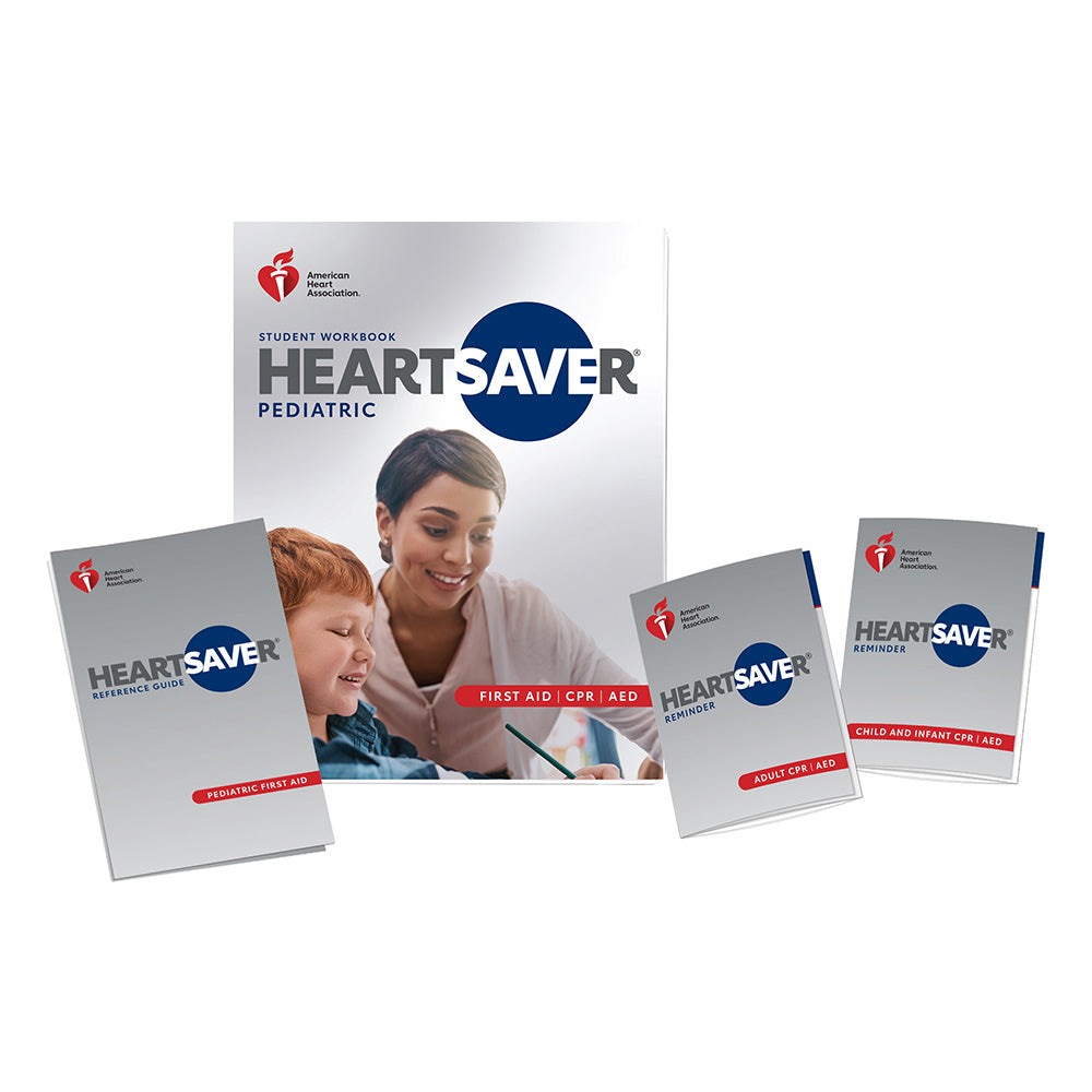 AHA 2020 Heartsaver® Pediatric First Aid CPR/AED Student Workbook ...