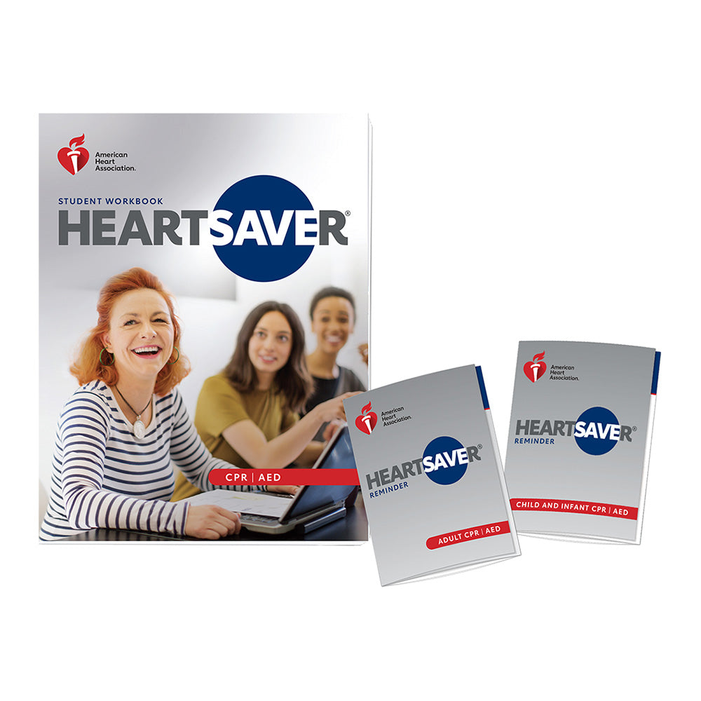 AHA 2020 Heartsaver® CPR AED Student Workbook – Lifework Marketplace